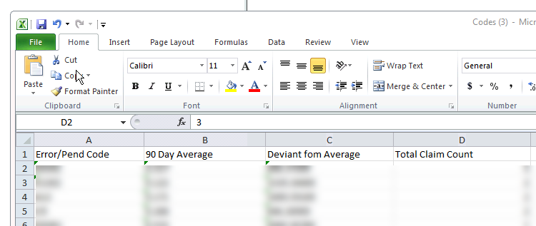 Export data from a data page to Excel | Support Center